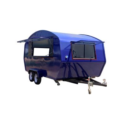 중국 아이스크림 트레일러 이동식 식품 트럭 판매용