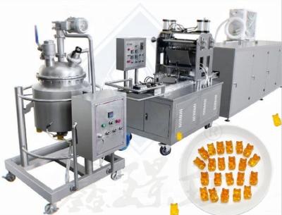 China Advanced Hard Soft Jelly Candy Chocolate Production Line with 150 Candy Making Machine for sale