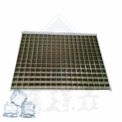 China Commercial Industrial Ice Cube Maker with Air Cooling System 22*22*22mm Ice Size Made for sale