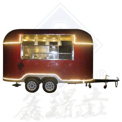 중국 완전히 장착 된 스테인리스 스틸 3.5 M 이동식품 트럭 기계 기능 음식 제조 판매용