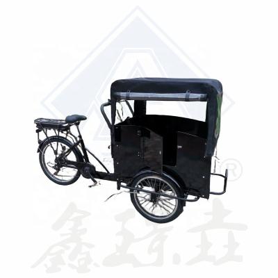 China 200kg Mobile Tricycle Bike Food Cart for Outdoor Street Vending Commercial Juice for sale