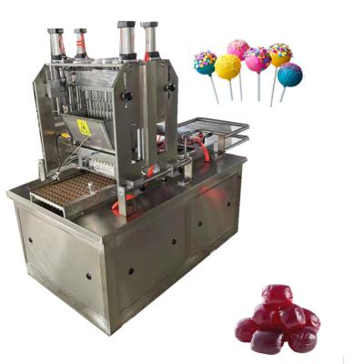 China High Productivity Colorful Lollipop Candy Making Machine with Professional Design for sale