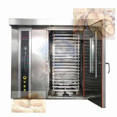 China 32/68 Tray Rotary Oven for Baking Bread in Food Baking Machine Electric/Diesel/Gas for sale