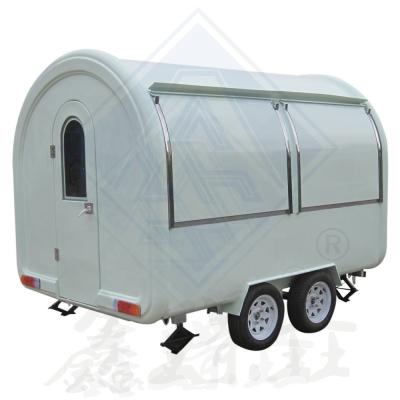 China Restaurant Sale BBQ Food Truck Cart with Grill and Fryer Mobile Cart Long Service Life for sale