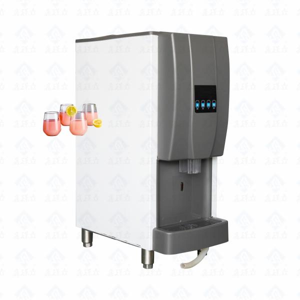Quality High Productivity Countertop Automatic Ice Maker Machine with Hot Cold Water for sale
