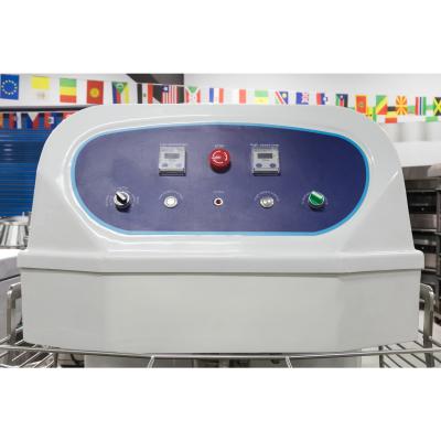 China Water-Based Industrial 200L Bread Flour Mixer Machine 50Kg 100Kg Spiral Dough Mixer for sale