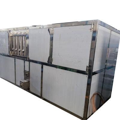 China Quadratische Eismaschine mit 29mm*29mm*22mm Eisgröße und täglicher Kapazität von 5000 kg zu verkaufen