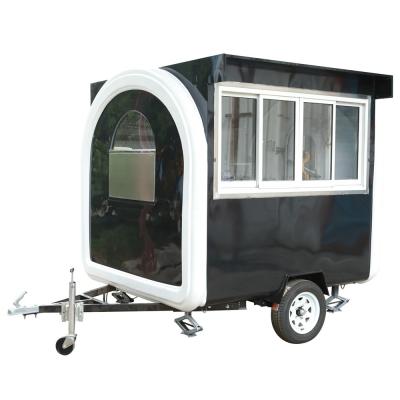 China 200set Outdoor Street Food Cart Pasta Food Truck Trailer Mobile Cafe Tent in Malaysia for sale