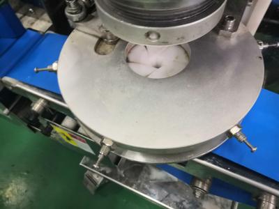 China High Productivity Small Automatic Table Type Fried Potato Croquette Cookie Meat Ice Cream Mochi Forming And Encrusting Machine for sale