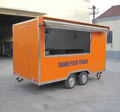 China 2300*1650*2300mm Mobile Food Kitchen Truck Cart Trailer with Perfect in Australia for sale