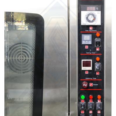 Cina Forno di convezione industriale a gas per il pane e la pizza da 120 kg in vendita