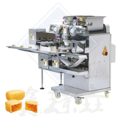 China Fully Equipped Cookie Dough Ball Filling Automatic Encrusting Machine for Bakery for sale