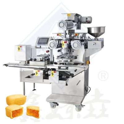 China Fully Equipped Cookie Dough Ball Filling Automatic Encrusting Machine for Bakery for sale