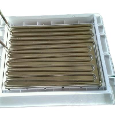 中国 日あたり500kg 高生産性の銅正方形グリッドサイズ22*22*22のアイスキューブ蒸発機 販売のため