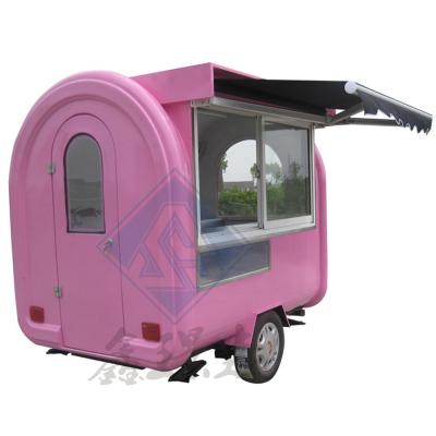 China 110V/220V/380V Voltage Heavy Duty Mobile Catering Food Trailer Best Buy Street Vending for sale