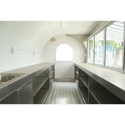 China 2300*1650*2300mm Food Caravan Long Service Life Mobile Crepe Maker Grocery Trolley for sale