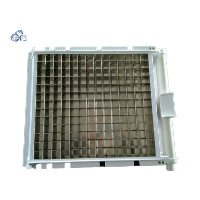 China Customized Ice Grids Copper Square Ice Cube Block Maker Cube Ice Evaporator With Cover for sale