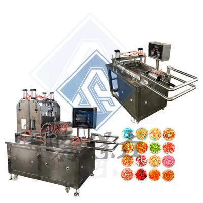 China Versatile Candy Bean Gummy Candy Automatic Manufacturing Machine for Candy Production for sale