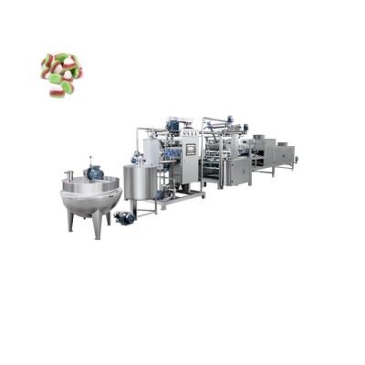 China Fully Automatic Candy Making Machine High Capacity 150kg/h and Voltage 220v/380v for sale