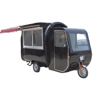 중국 편리한 L380 x W160 x H235cm 전기 음식 트럭 거리 간식과 도넛에 이상적입니다. 판매용