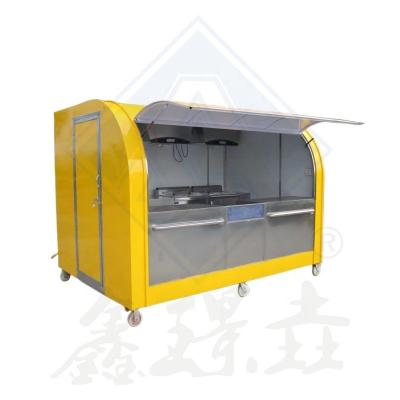 중국 상업용 음식 카트 전용 주방과 탑 데크가 있는 맞춤식 음식 트럭 판매용