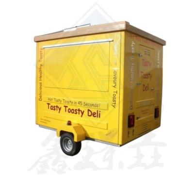중국 완전히 장착 된 부엌 중국 음식 모바일 카트 간식 판매 기능을 사용자 정의 판매용