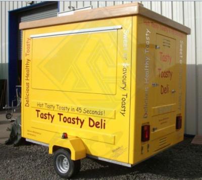 중국 완전히 장착 된 부엌 중국 음식 모바일 카트 간식 판매 기능을 사용자 정의 판매용