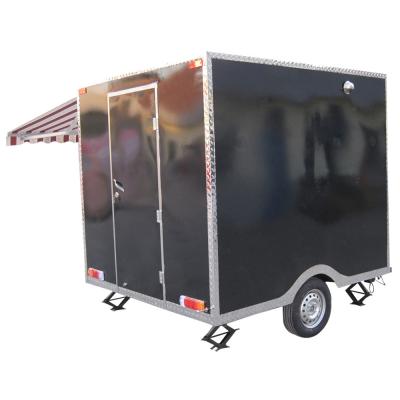 중국 냉동 식품 운송 및 높은 생산성을위한 전체 부엌 식품 트럭 카라반 판매용