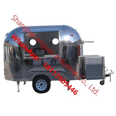 China 1500kg jy-FR220I Shanghai jy scooter gasoline food trailers ice cream bicycle camper truck for sale