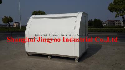 China Electrical Food Truck 220V EEC Mobile Food Carts with E-Track Tie-Down Rails and More for sale