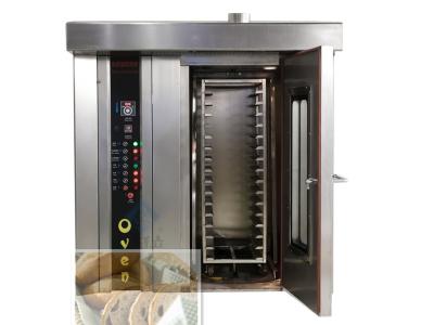 China 32 Trays Fully Automatic Steam Rotary Furnace Perfect for Busy Food Beverage Shops for sale