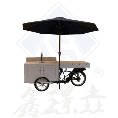 China 100 Long Service Life Beer Bicycle Cart for Mobile Food and Beverage Vendors for sale