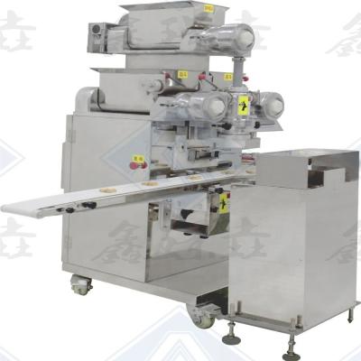 China Fast Food Encrusting Machine for Kubba Mochi Ice Cream Chocolate and Double Cookies for sale