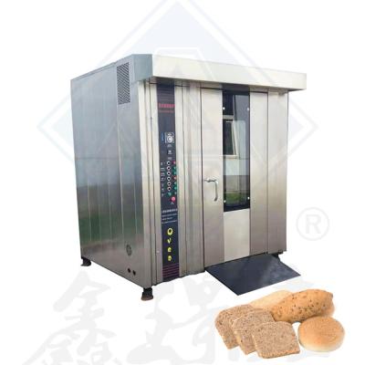 Cina 16 vassoi Forno a gas rotativo per pane Forno da forno per panetteria Negozio di prodotti alimentari in vendita