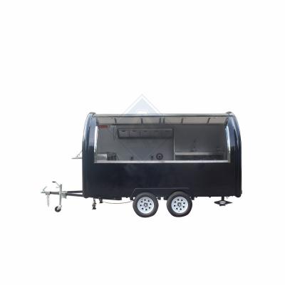 China 1.5kw tragbare Fast-Food-Wagen mit Stil-Vending-Design und Gemüse Rohstoff zu verkaufen