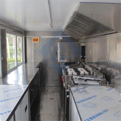 China 500*200*230 CM Size Design Mobile Food Truck with Canopy Square and Video Technical Support for sale