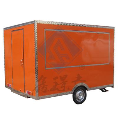China Single/Double Axles Design 300 Mobile Food Truck with Canopy Customized Industrial for sale
