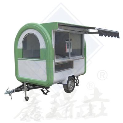 China Single/Double Axles Design Mobile Food Truck for Making Food at Food Beverage Shops for sale