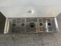 China Industrial 100kg Automatic Ice Cube Maker with Water Cooling and Bristol Compressor for sale