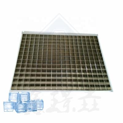 China Industrial Ice Cube Maker Machine Producing 100kg of Cubes with 80KG Ice Storage Capacity for sale
