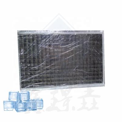 China Industrial Ice Cube Maker Machine Producing 100kg of Cubes with 80KG Ice Storage Capacity for sale