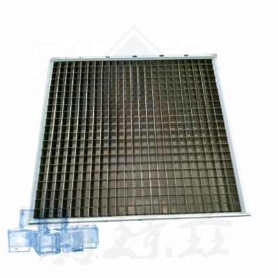 China Industrial Ice Cube Maker Machine Producing 100kg of Cubes with 80KG Ice Storage Capacity for sale