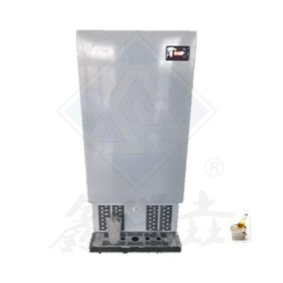 China 200KG Ice Storage Capacity Small Air Cooling Cube Ice Making Machine for Your Business for sale