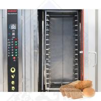 China Made Electric Milk Biscuit Cake Bread Automatic Rotary Oven with Steam Function for sale