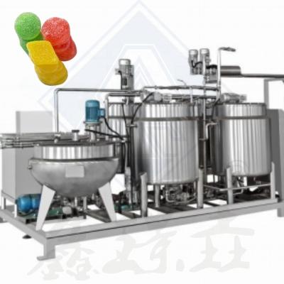 Cina Linea di produzione industriale di caramelle per orsi e caramelle per orsi e caramelle macchina automatica in vendita