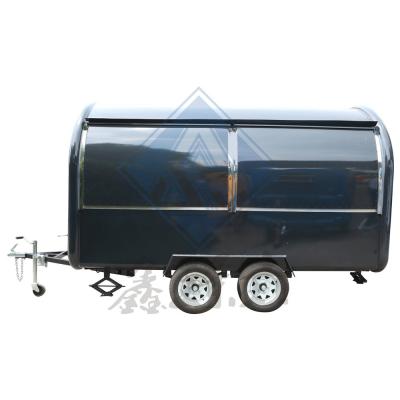 China Raw Material Nuts Mobile Hot Dog Coffee Food Truck with Customized Cooking Equipments for sale