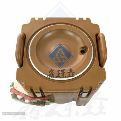 China Insulated Food Transport Box for Food Delivery Customized Color and Heater Food Warmer for sale
