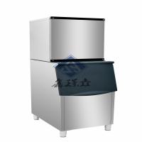 China Self Service Mini Ice Cube Machine with Air Cooling and Convenient Bagging Capability for sale