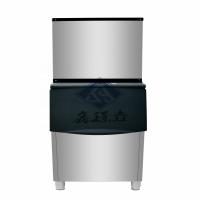China Self Service Mini Ice Cube Machine with Air Cooling and Convenient Bagging Capability for sale