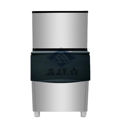 China Stainless Steel Self Service Ice Cube Machine with 380v Voltage and 24 Hours Capacity for sale